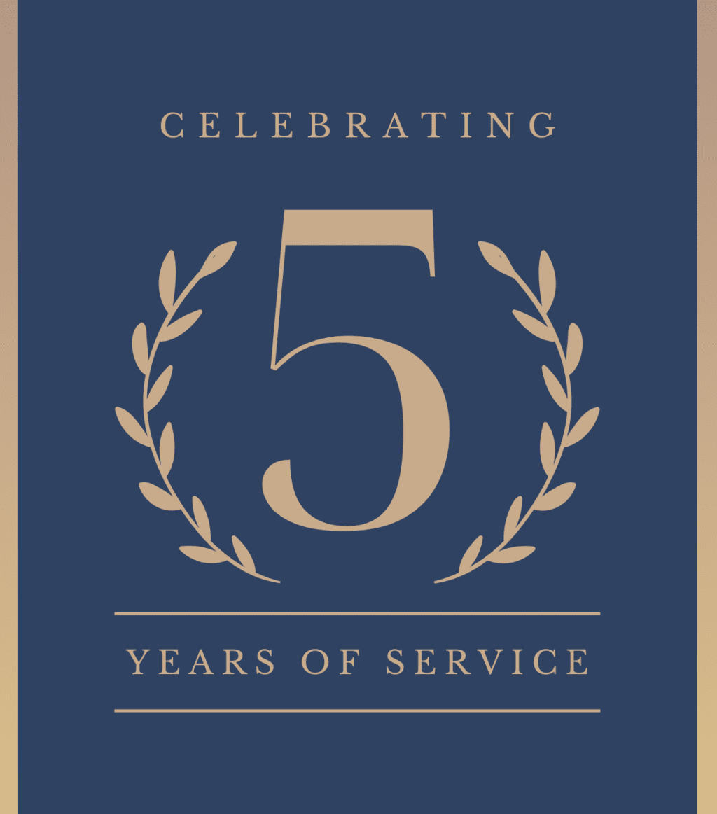 Beth Mueller celebrates five years of service