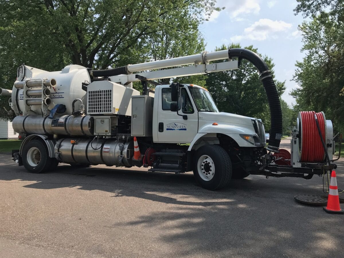 New Combo Unit Jetter/Vacuum Truck | City of Wabasha